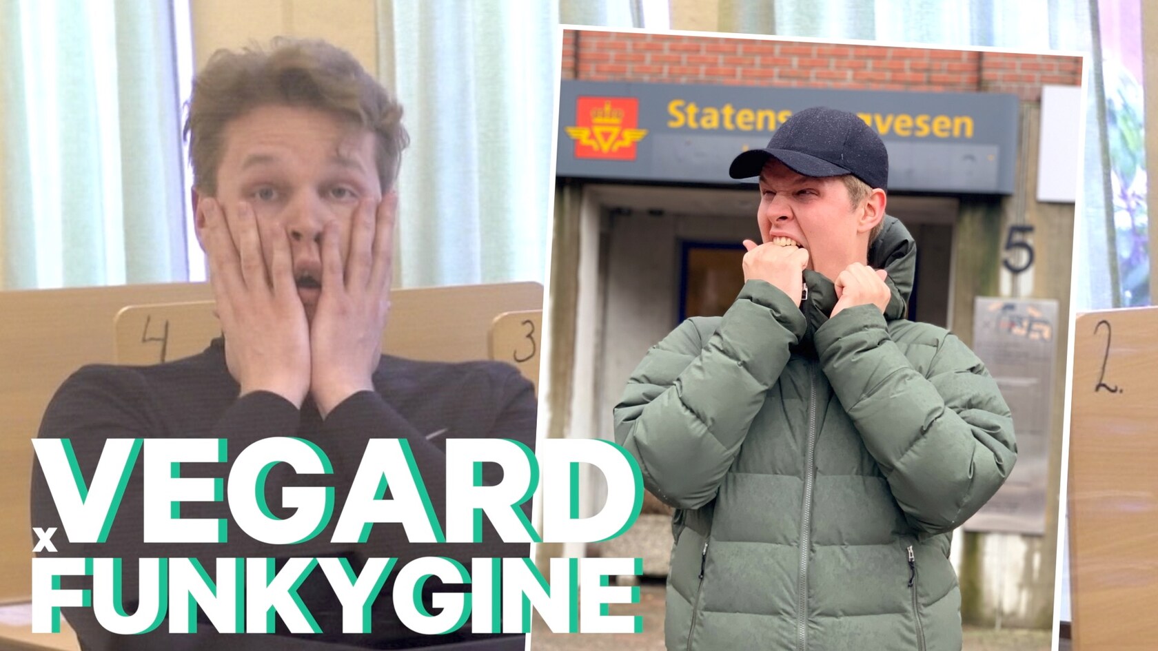 Vegard X Funkygine #3.3: Tar teorien for femte gang - VGTV