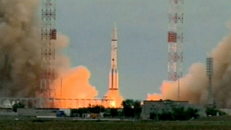 Russisk rakett brant opp på vei tilbake til Jorden