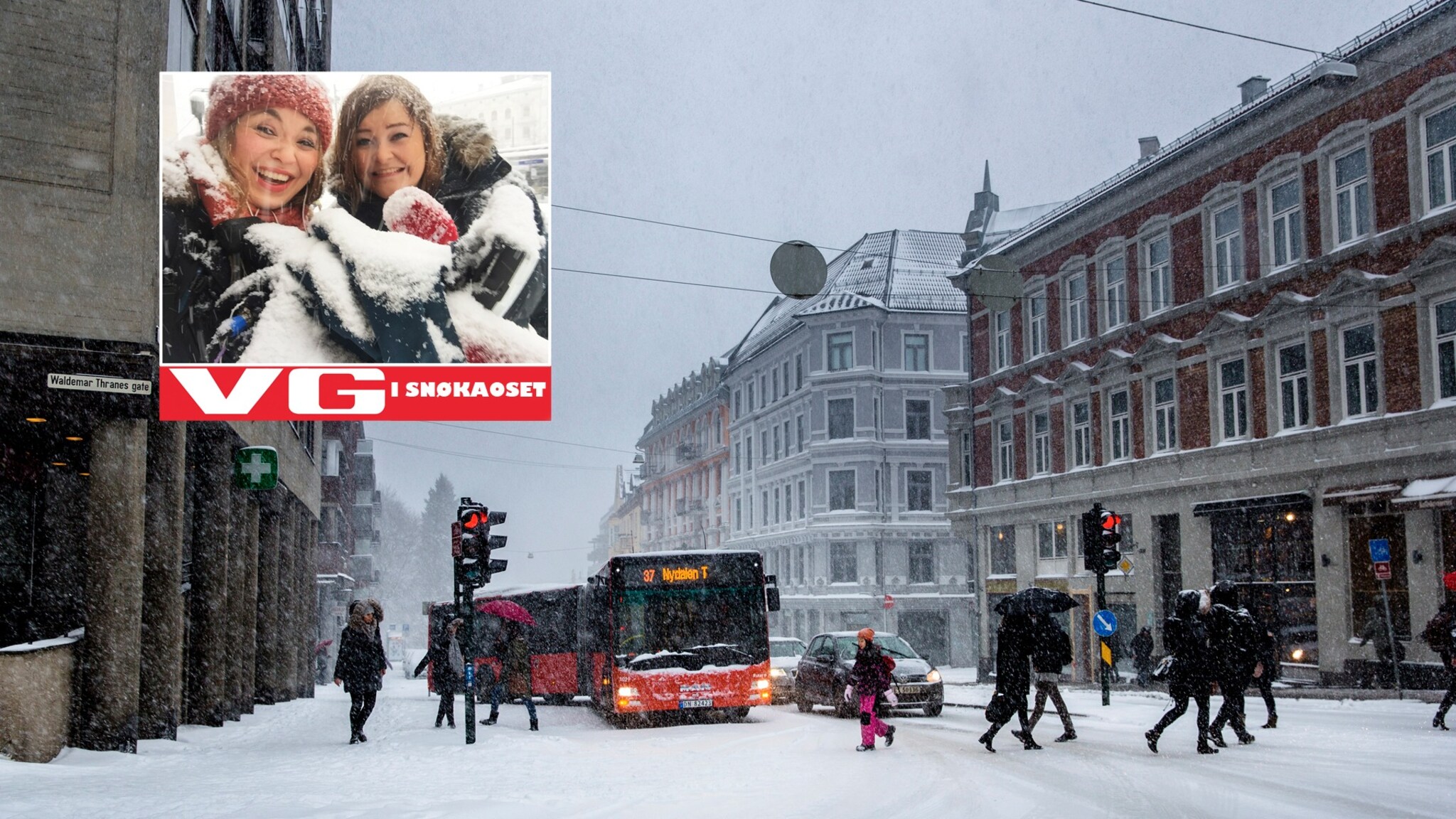 Leder Fullt Snøkaos På Sør Og Østlandet Vg