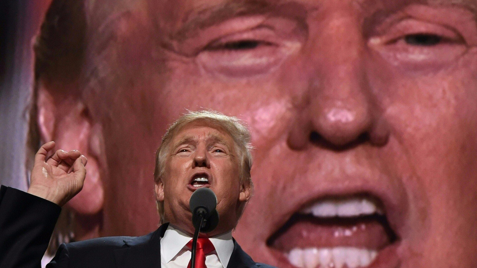 Reaksjoner på Donald Trumps tale til landsmøtet - VGTV