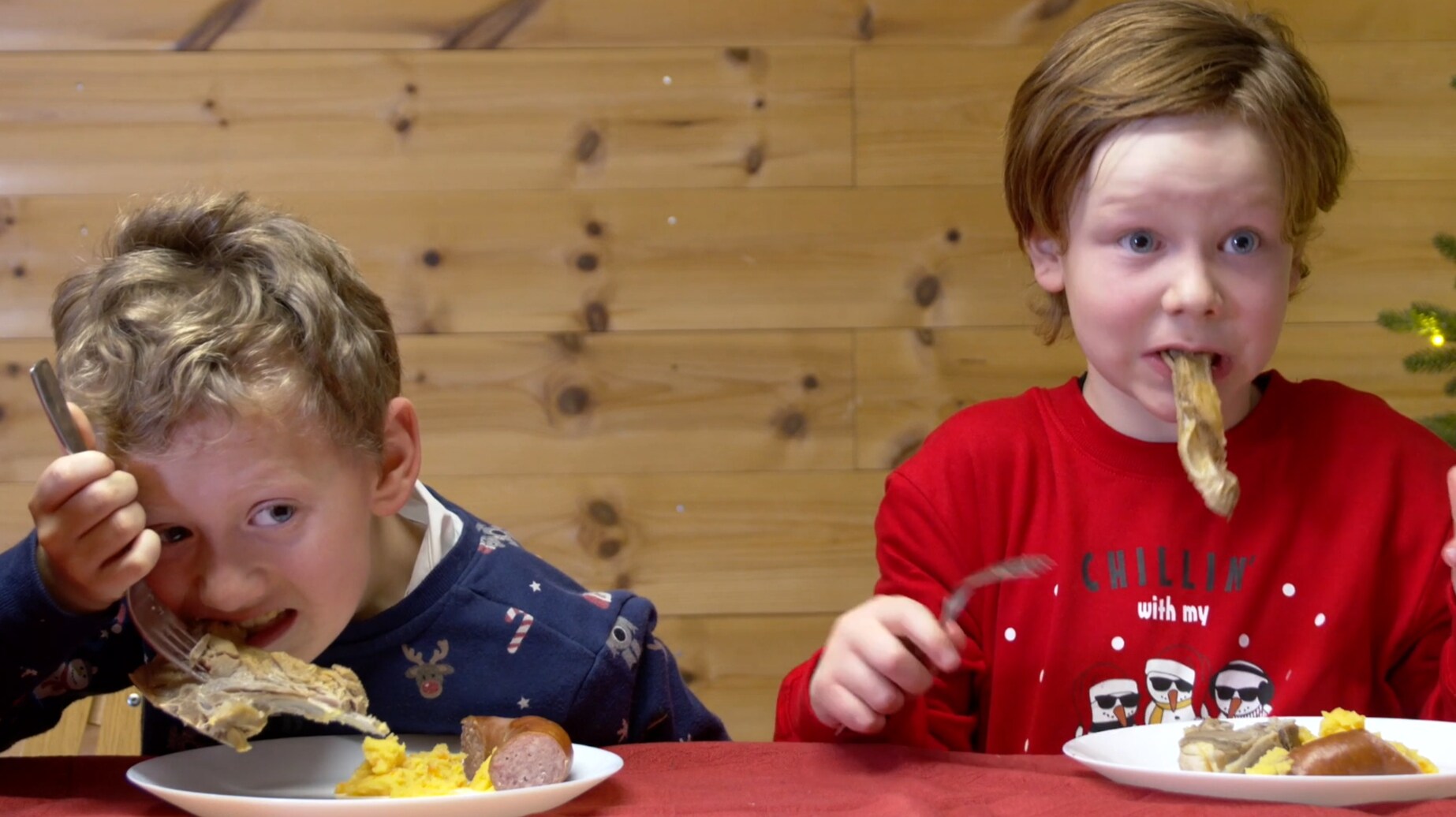 Barn tester julemat. - VGTV