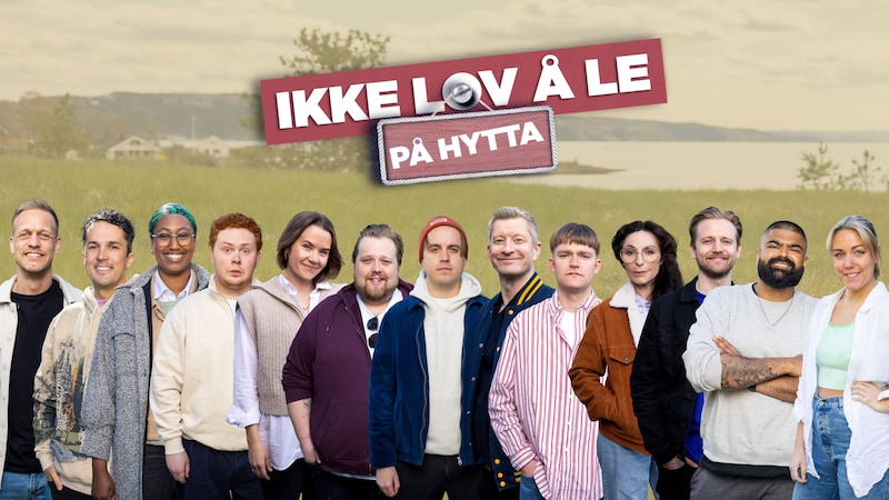 «Ikke lov å le på hytta» deltakere: Disse er med i årets sesong