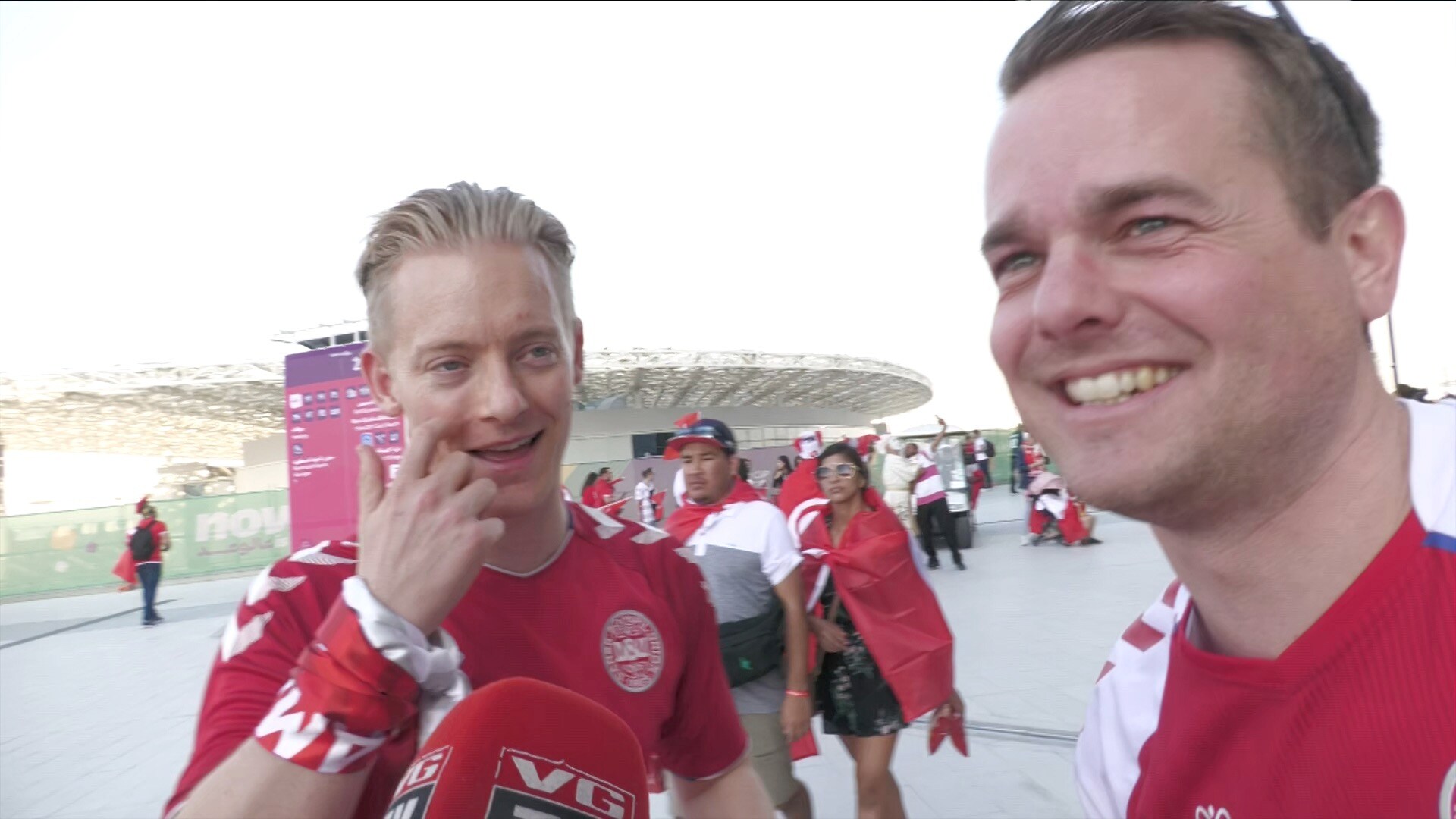 Dansker i VM: - Vi er her for fotball, ikke politikk - VGTV