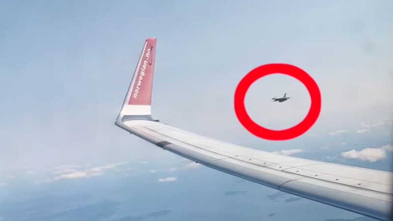 Falsk melding om kapring på Norwegian-fly: Danske F16-jagerfly rykket ut